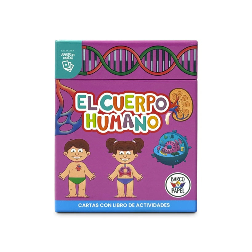 El cuerpo humano. Juego de cartas – Abrecuentos