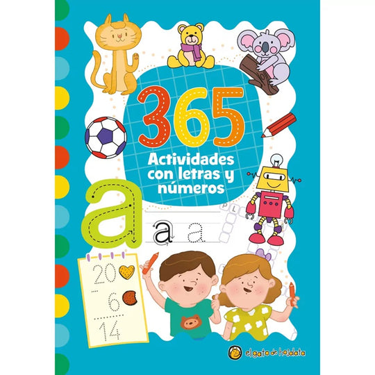 365 Actividades con letras y números – Abrecuentos