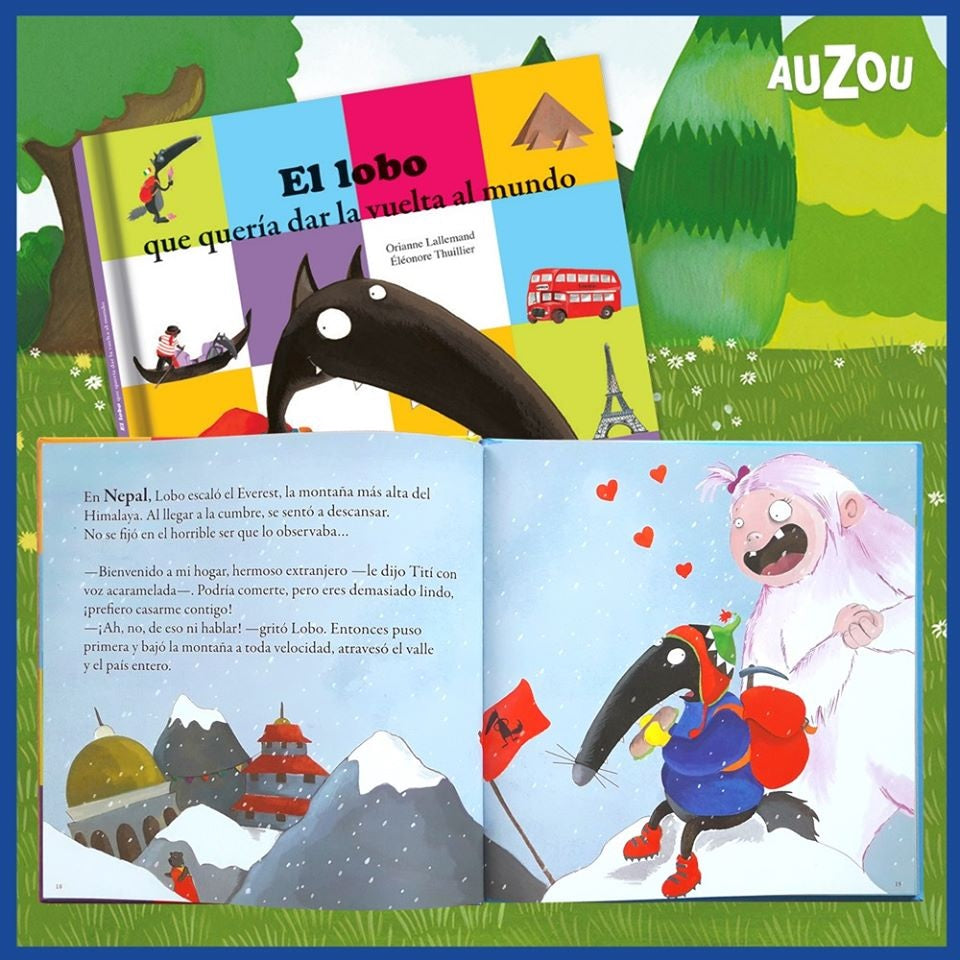 El lobo que quería dar la vuelta al mundo – Abrecuentos